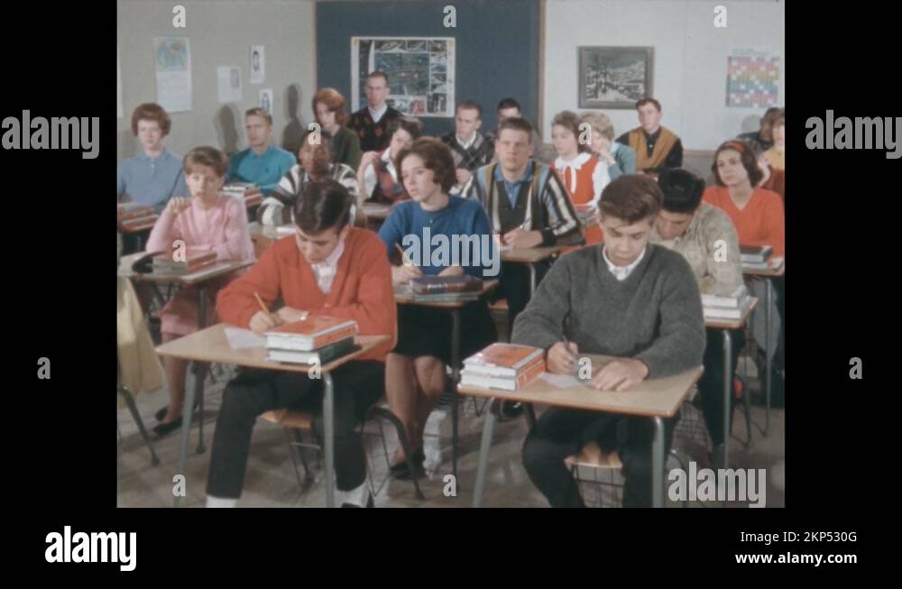1950s teacher classroom Stock Videos & Footage - HD and 4K Video Clips ...