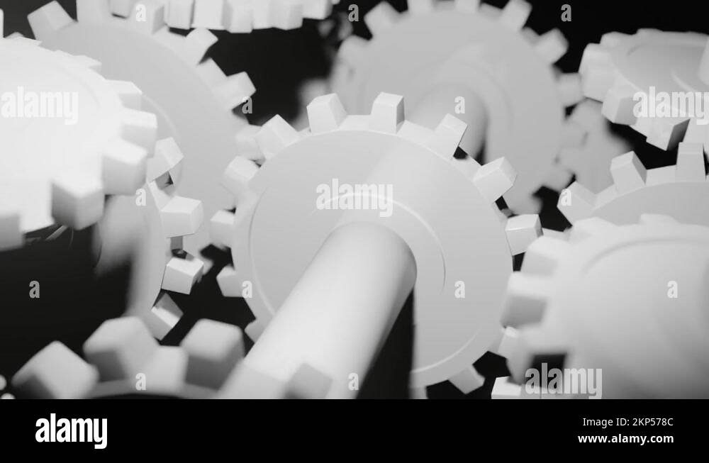 White gear wheels Stock Videos & Footage - HD and 4K Video Clips - Alamy