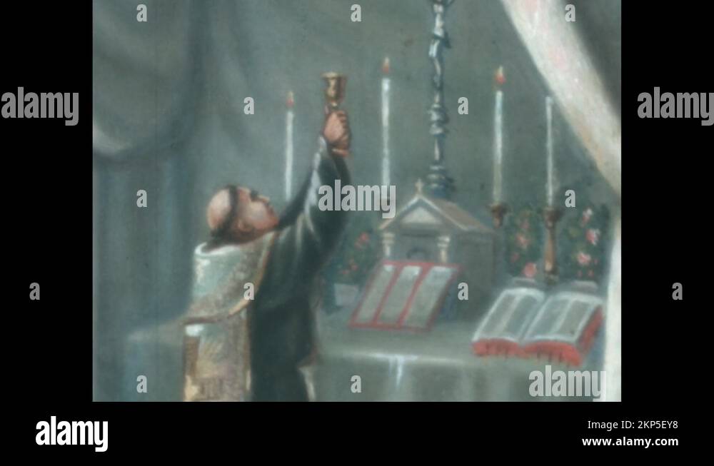 Monks praying drawing Stock Videos & Footage - HD and 4K Video Clips ...