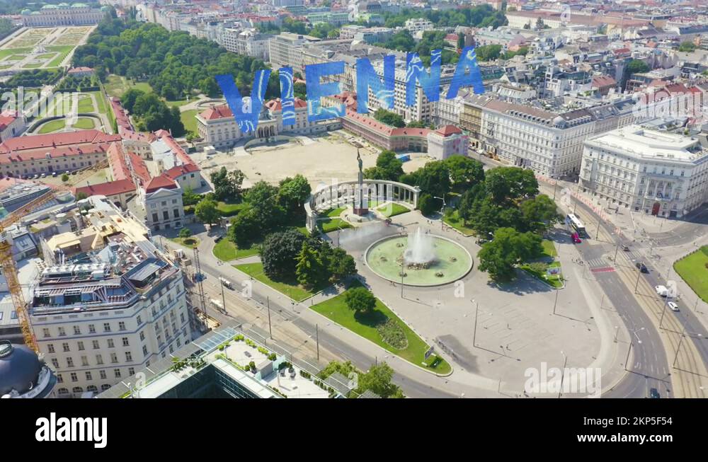 Inscription on video. Vienna Austria Monument to Soviet soldiers EN ...
