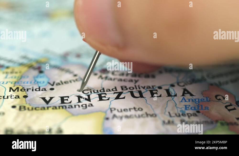 Venezuela map pin Stock Videos & Footage - HD and 4K Video Clips - Alamy