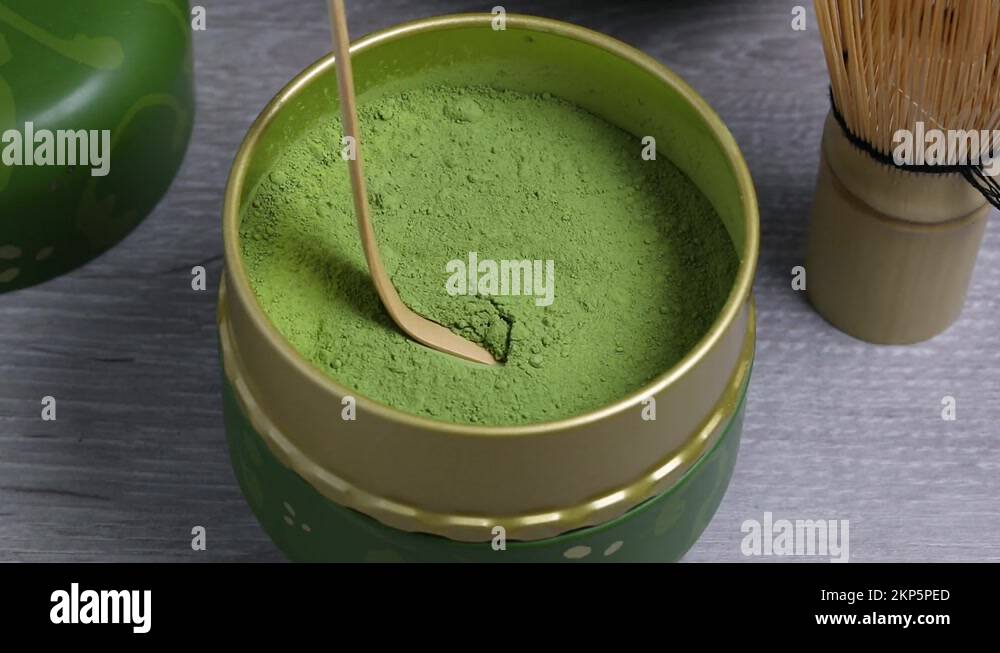 Matcha spoon Stock Videos & Footage - HD and 4K Video Clips - Alamy