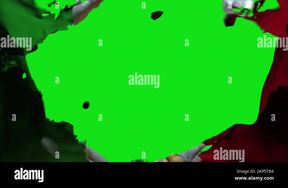 3D animation of Italy Flag being Ripped, Green Screen Chromakey Stock ...