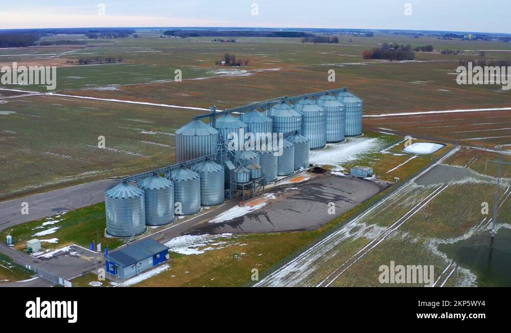 Modern grain elevator Stock Videos & Footage - HD and 4K Video Clips ...
