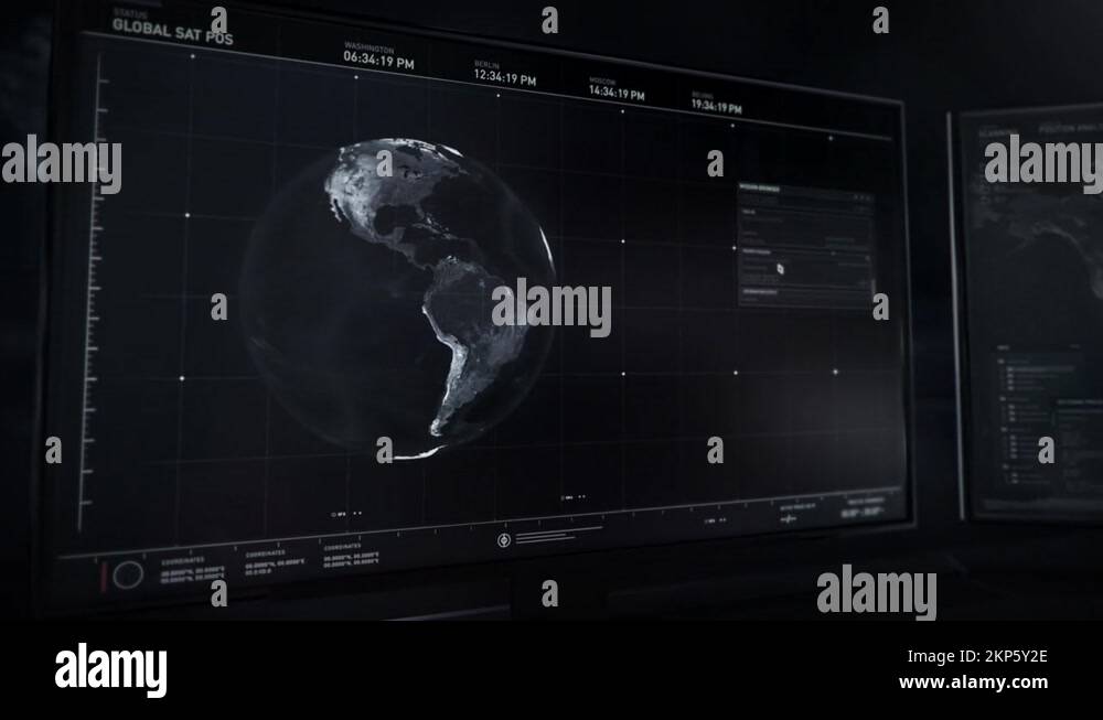 Scanner Interface has detected three satellite signal locations on a ...