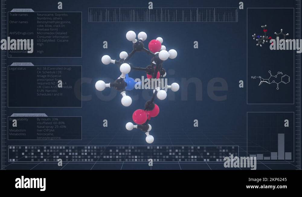 Cocaine molecule Stock Videos & Footage - HD and 4K Video Clips - Alamy