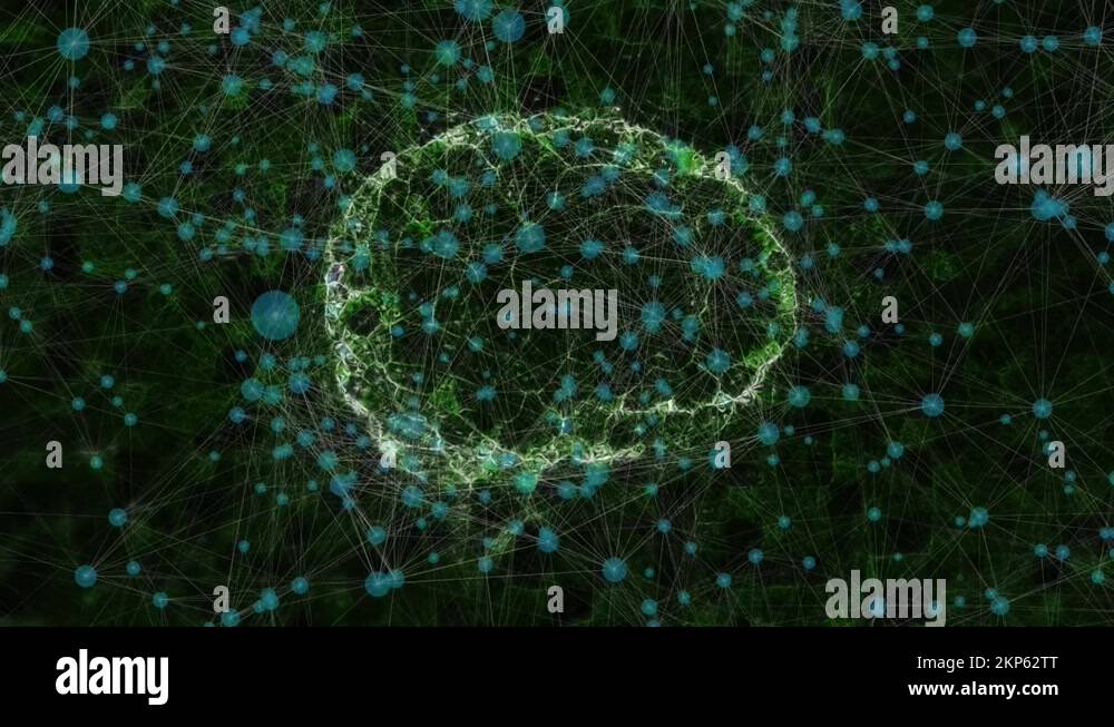 Animation human brain network connections Stock Videos & Footage - HD ...