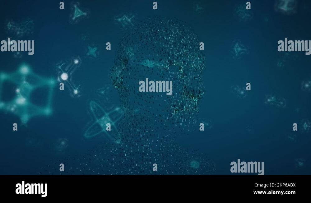 Animation digital human over shapes Stock Videos & Footage - HD and 4K ...