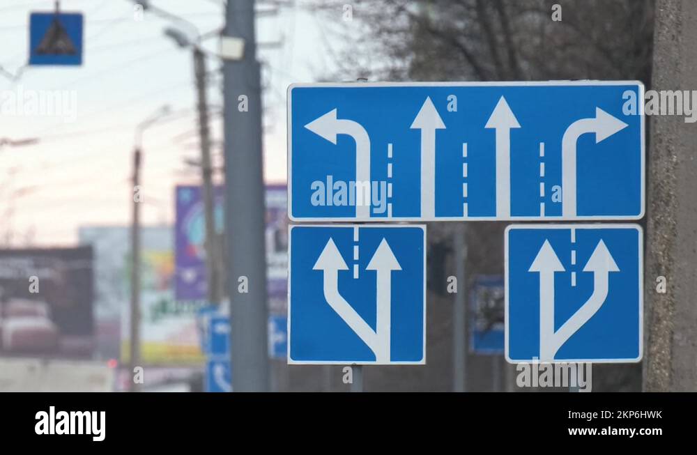 Sign signboard road Stock Videos & Footage - HD and 4K Video Clips - Alamy