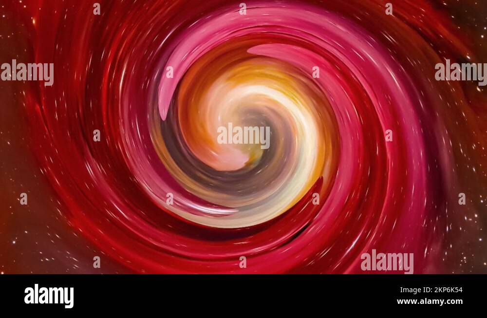 Super massive black hole rotation Loop . 4K Rotating black hole Stock ...