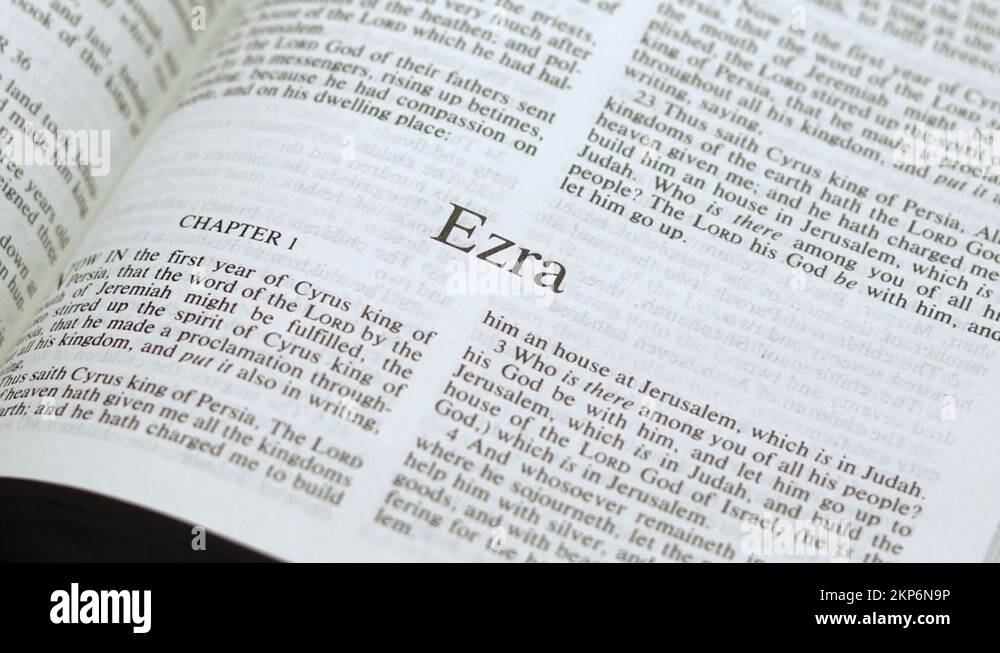 Ezra bible Stock Videos & Footage - HD and 4K Video Clips - Alamy
