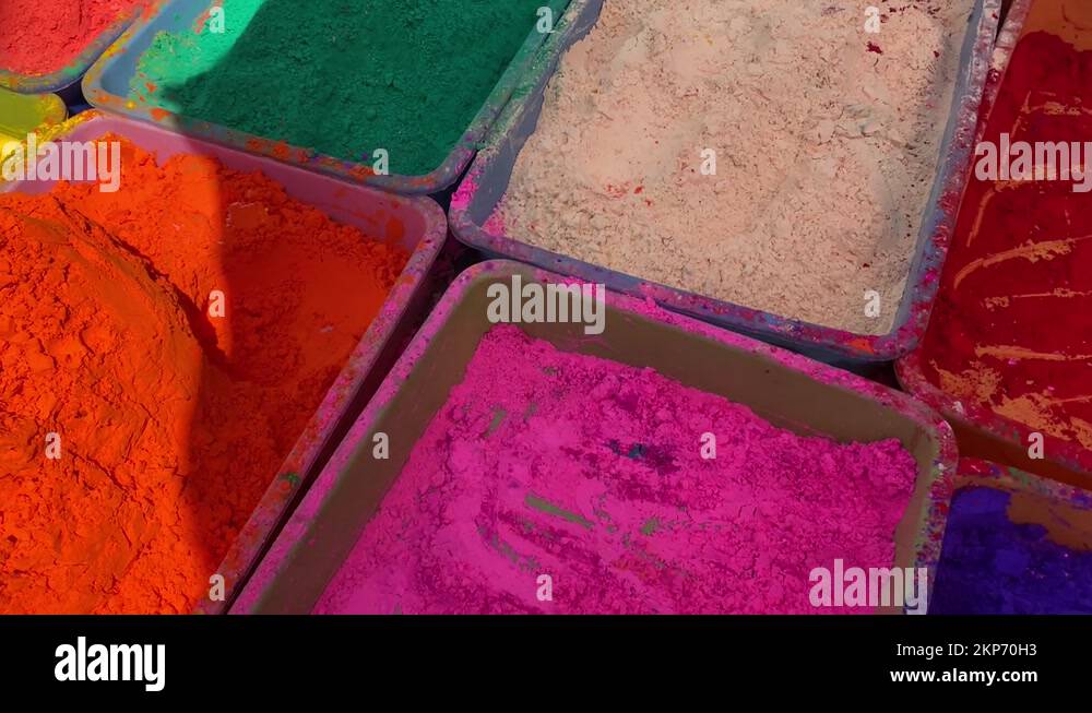Colored powder india Stock Videos & Footage - HD and 4K Video Clips - Alamy