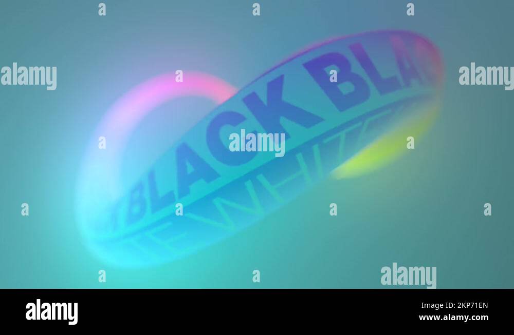 Infinite neon fantasy figure optical illusion symbol 3d rendering loop ...