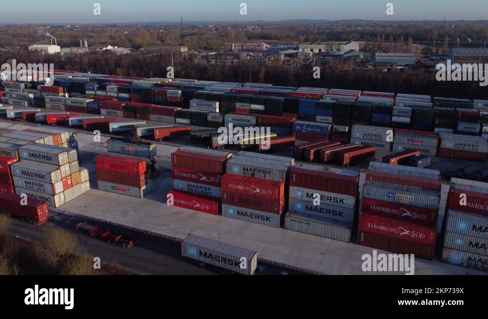 Shipping container crane lift stacking heavy cargo export crate ...