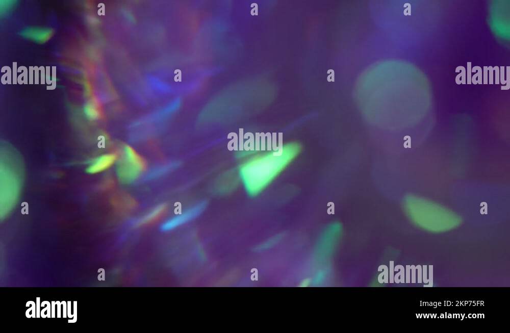Neon purple gradients holographic background. Crystal prism refracting ...