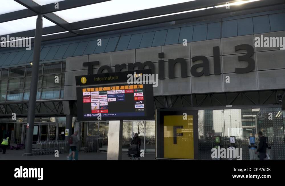 Heathrow airport terminal three Stock Videos & Footage - HD and 4K ...