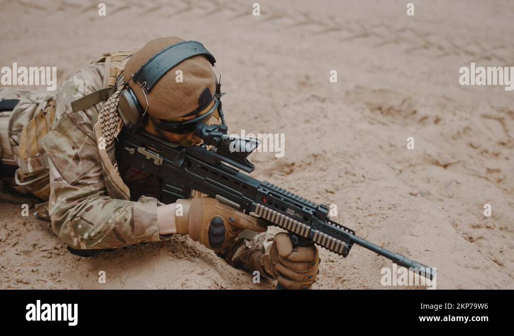Sniper stance Stock Videos & Footage - HD and 4K Video Clips - Alamy