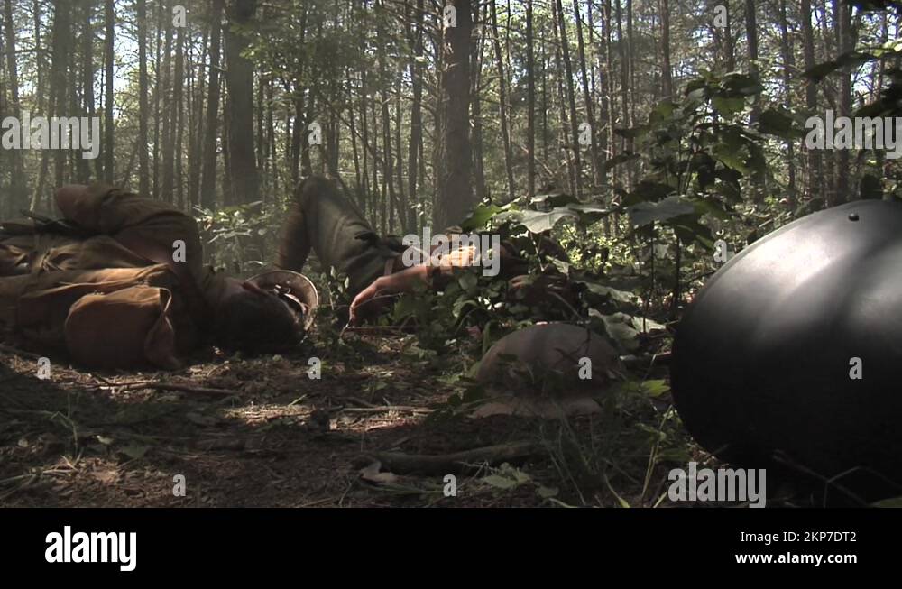 Staged Combat "Battle Dead" Aftermath - WW1 Marine "Devil Dogs" attack ...