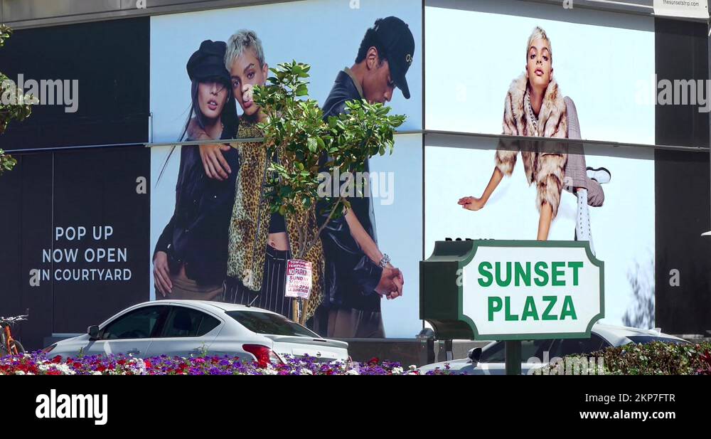 Billboards sunset strip boulevard Stock Videos & Footage - HD and 4K ...