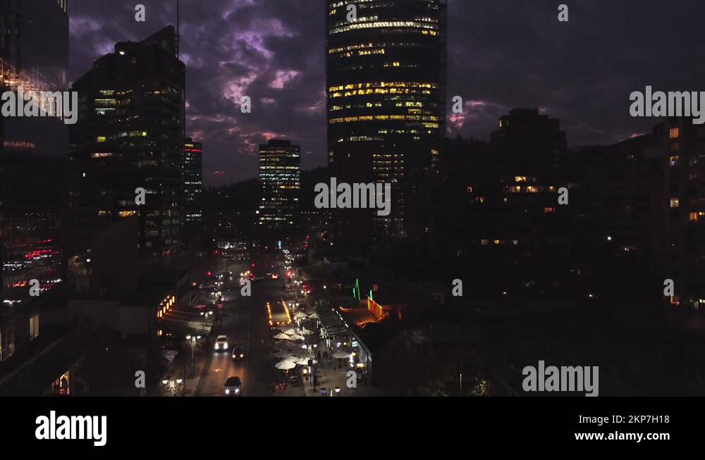Santiago city nightlife chile Stock Videos & Footage - HD and 4K Video ...