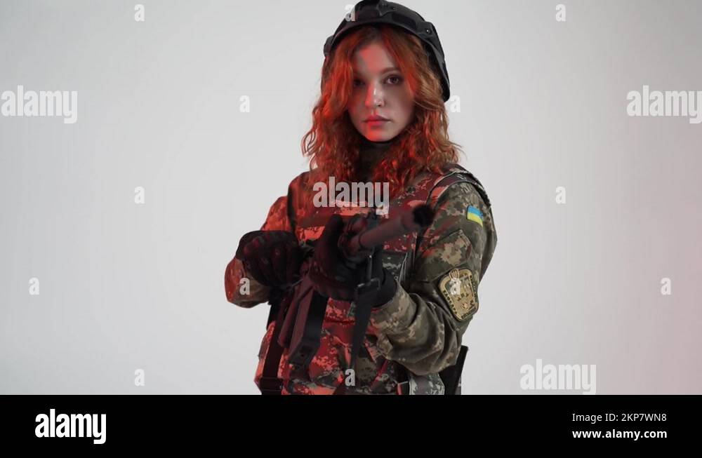 Female soldier camouflage Stock Videos & Footage - HD and 4K Video ...