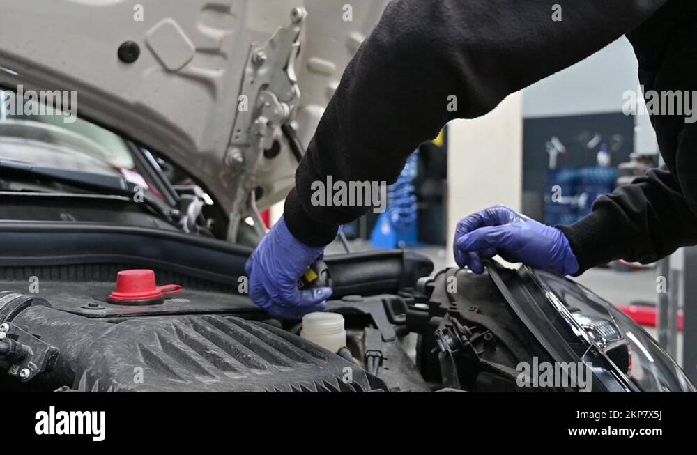 Mechanic inside modern car Stock Videos & Footage - HD and 4K Video ...