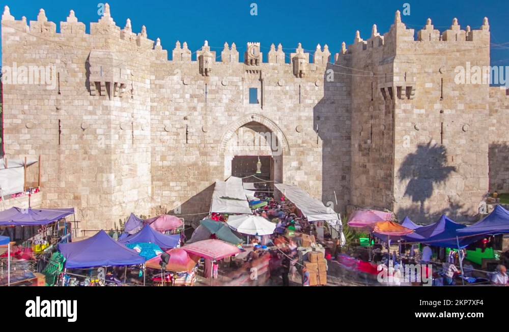 Shechem gate Stock Videos & Footage - HD and 4K Video Clips - Alamy