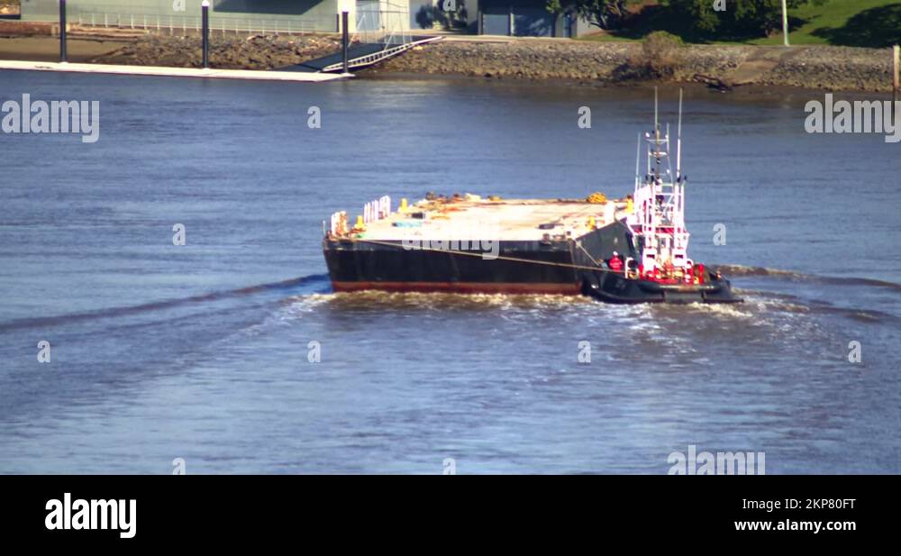 Flat barge boat Stock Videos & Footage - HD and 4K Video Clips - Alamy