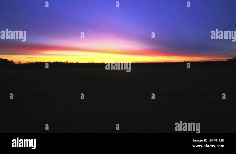 Beautiful sunset in the countryside Stock Videos & Footage - HD and 4K ...