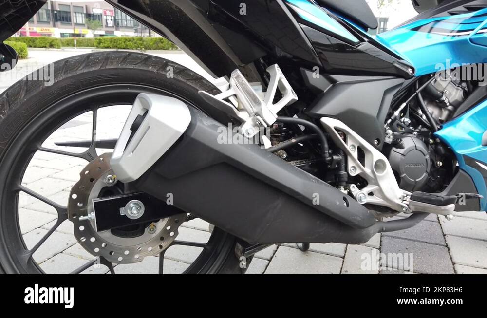 Kuala Lumpur, March 12, 2022 - a stunning display of the Honda RS X 150 ...