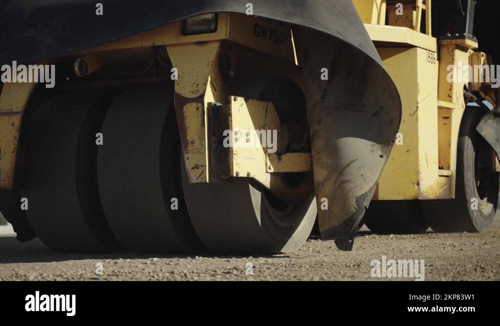 Pneumatic tire roller compactor Stock Videos & Footage - HD and 4K ...