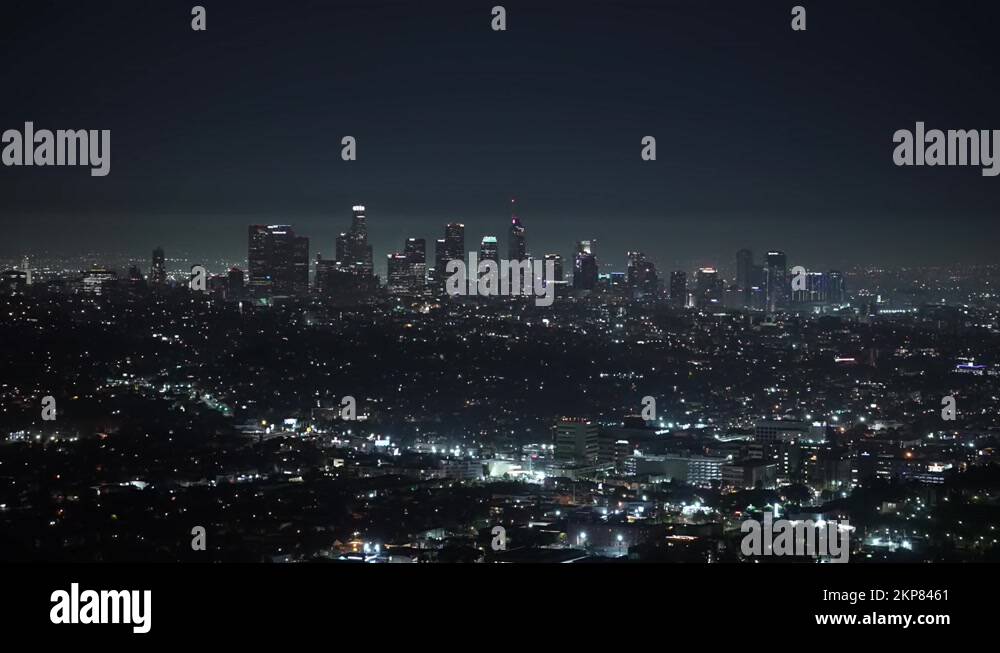 Iconic los angeles skyline cityscape Stock Videos & Footage - HD and 4K ...