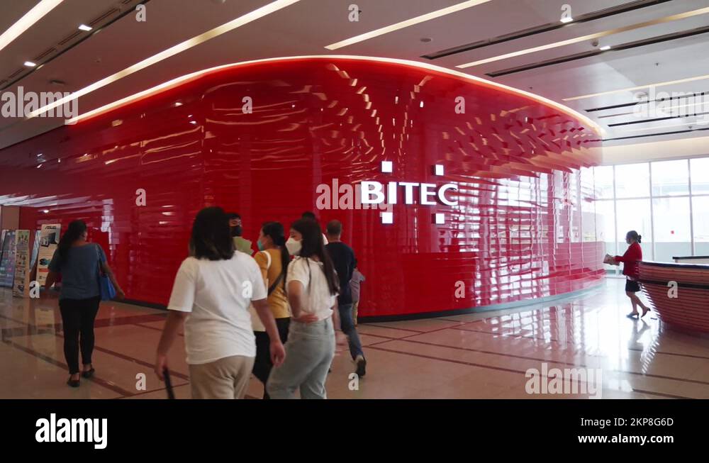 BITEC Bangna, is a famous exhibition and convention center located in Bang Stock Video Footage ...