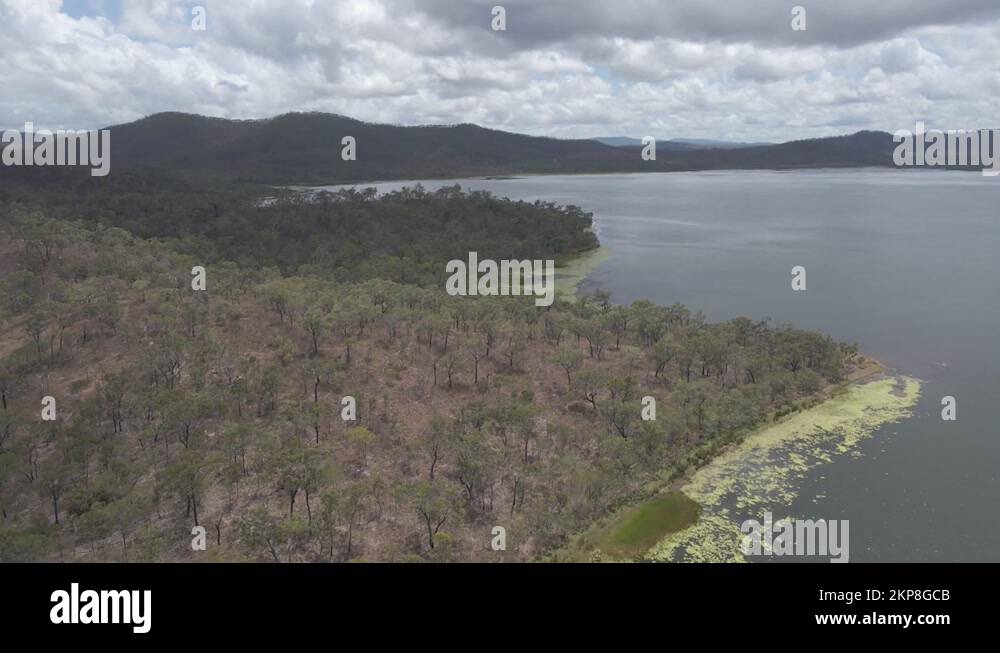 Quaids Dam - Green Algae Around The Big Mitchell Creek Reserve In North ...