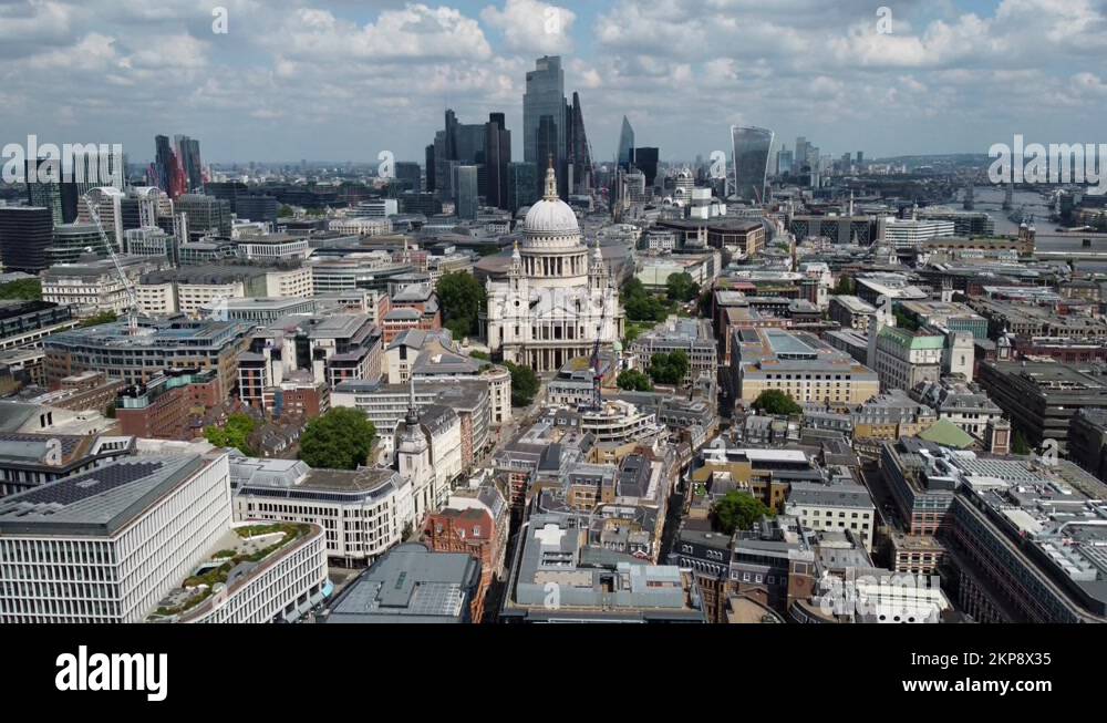 Ludgate hill and st pauls cathedral Stock Videos & Footage - HD and 4K ...