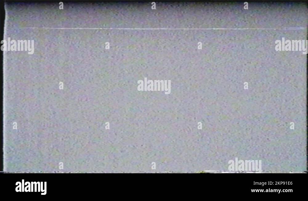 VHS. Bad interference. Effect retro 80s, 90s. Analog Static Noise ...
