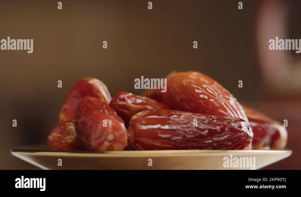 Dates close-up, dry fruits, vegetarian food. Healthy eating. Middle ...