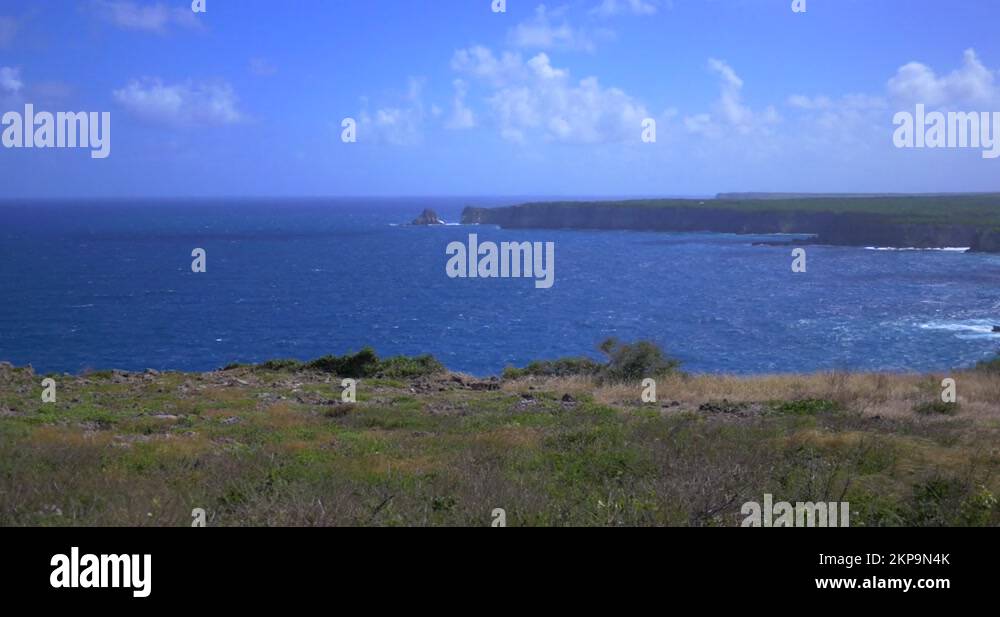 Caribbean island cliff shore Stock Videos & Footage - HD and 4K Video ...