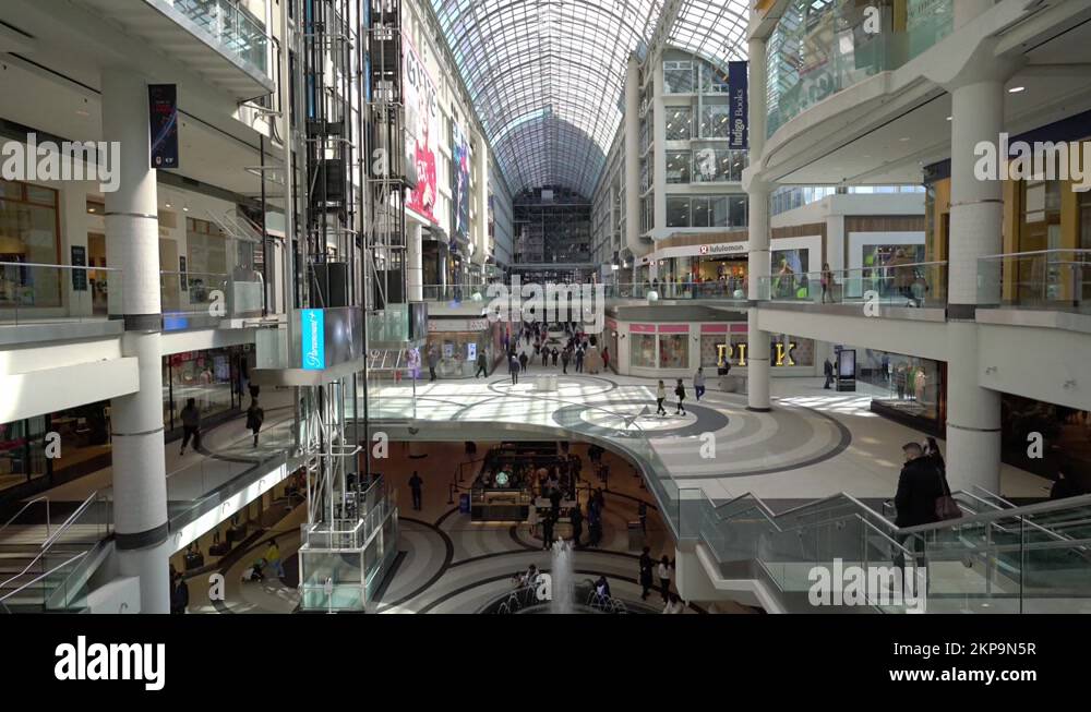 Downtown shopping mall toronto Stock Videos & Footage - HD and 4K Video ...