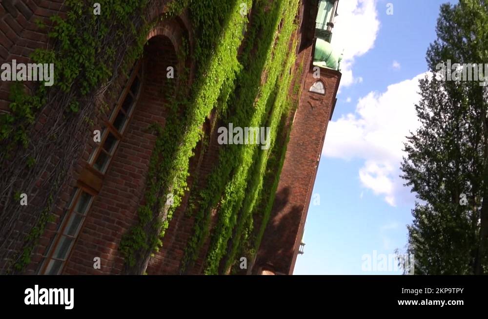 Stockholm red brick architecture Stock Videos & Footage - HD and 4K ...