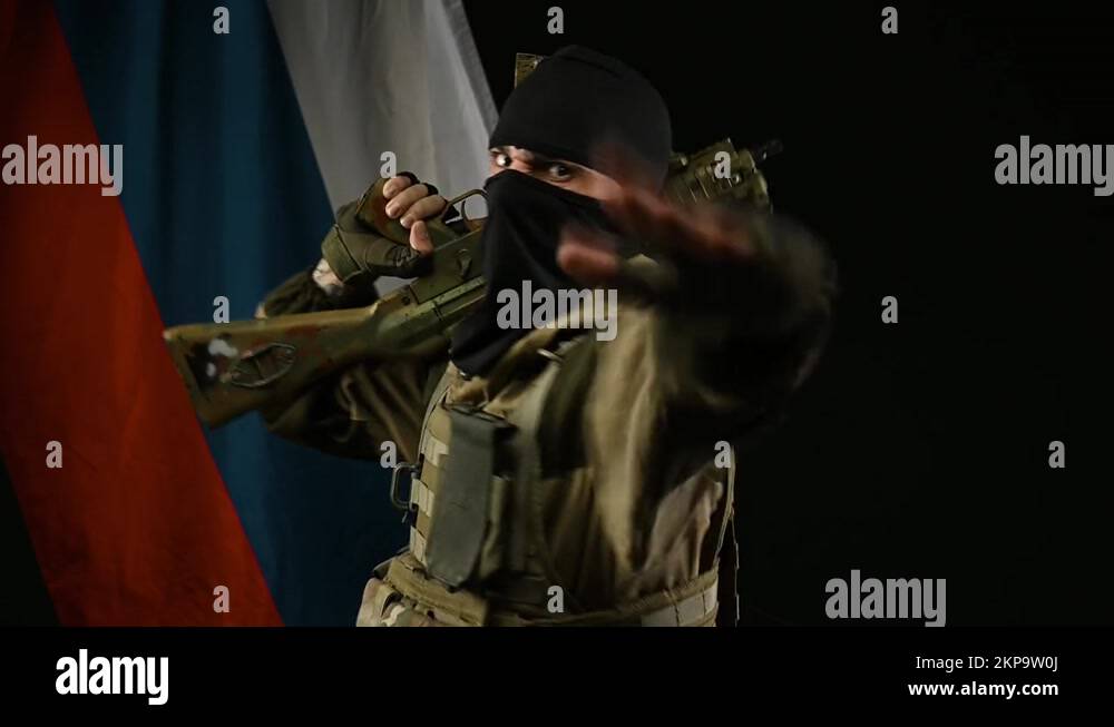 Russian soldier russian flag Stock Videos & Footage - HD and 4K Video ...
