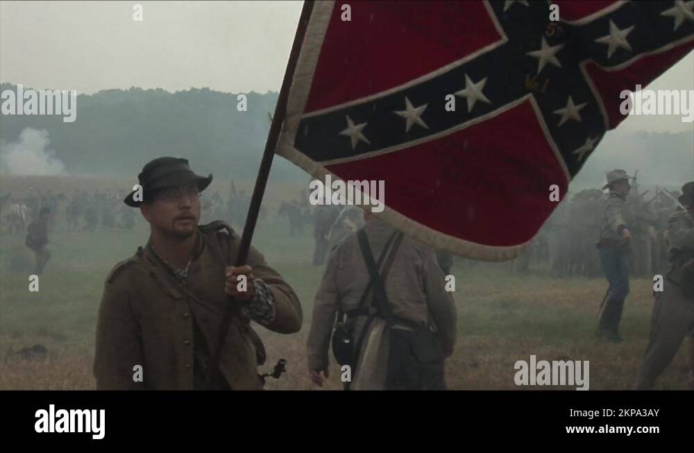 Handheld "Combat Camera", Confederate Firing line - Civil War Battle ...