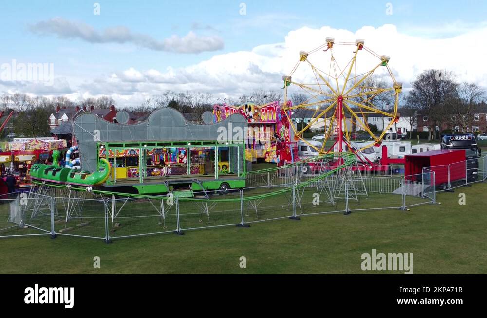 Amusement park fairground funfair Stock Videos & Footage - HD and 4K ...