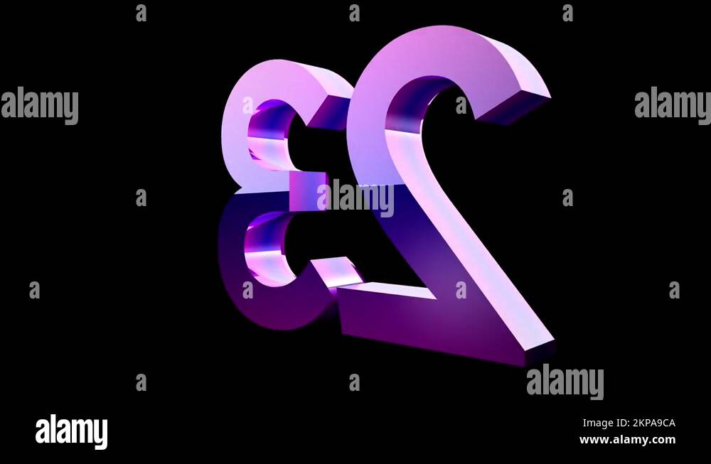 CountDown Number 3D animation neon led background Stock Video Footage ...