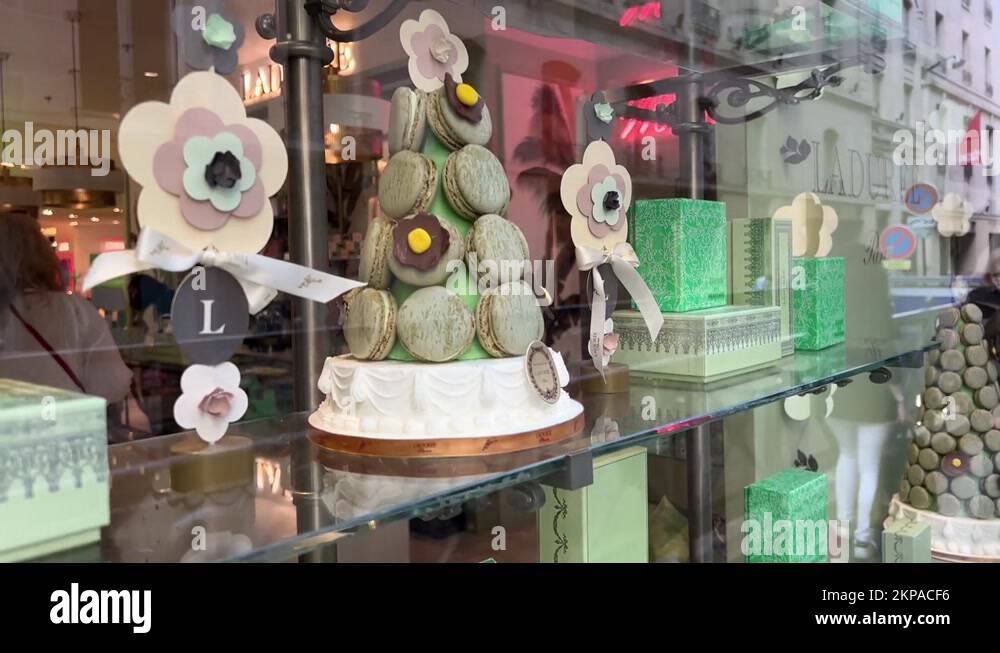 Paris laduree bakery Stock Videos & Footage - HD and 4K Video Clips - Alamy