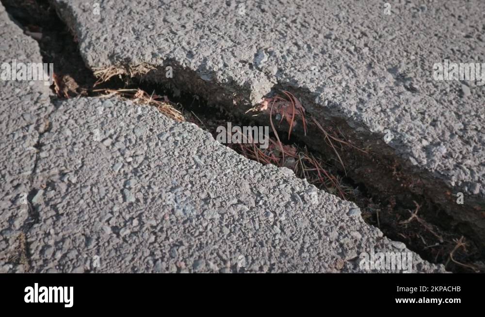 Earthquake fissure in road Stock Videos & Footage - HD and 4K Video ...