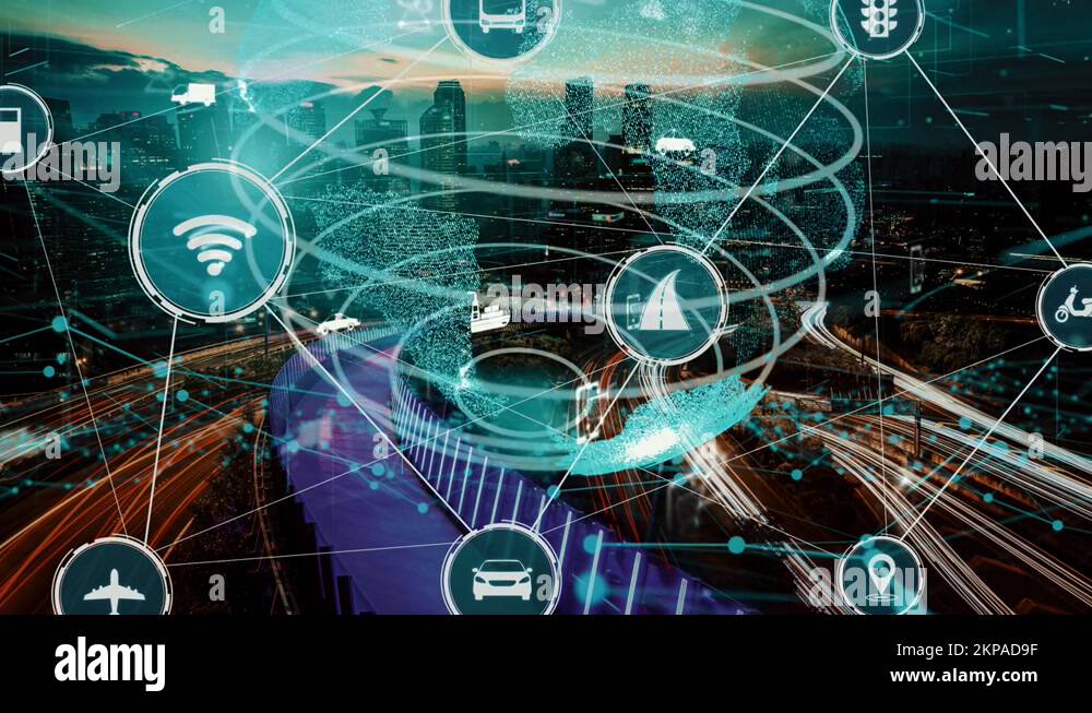 Smart city transport Stock Videos & Footage - HD and 4K Video Clips - Alamy