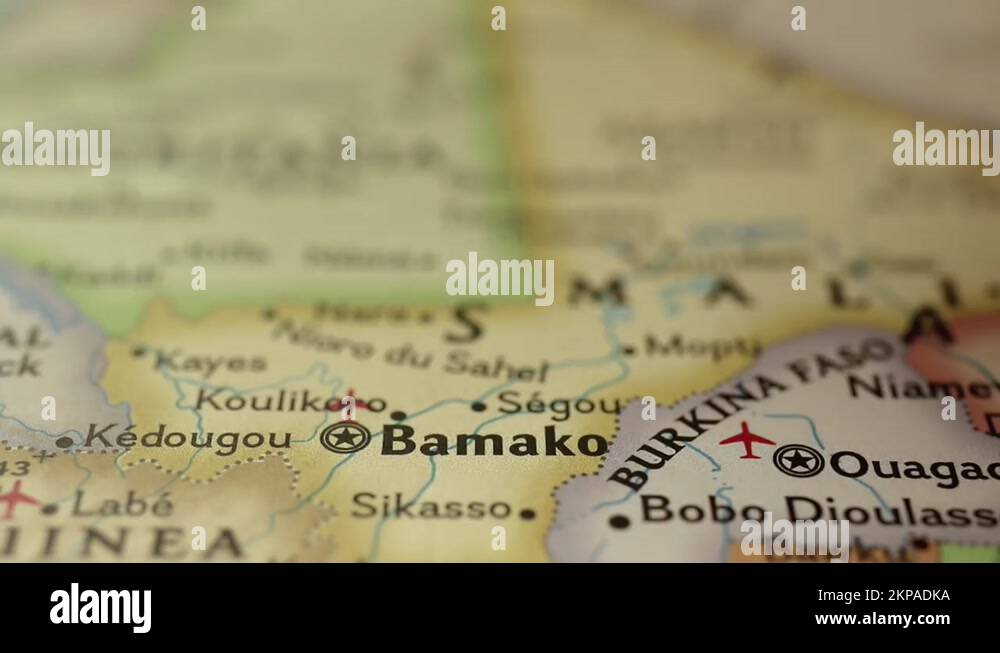 Bamako mali map Stock Videos & Footage - HD and 4K Video Clips - Alamy