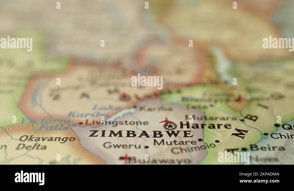 Zimbabwe pin on map Stock Videos & Footage - HD and 4K Video Clips - Alamy