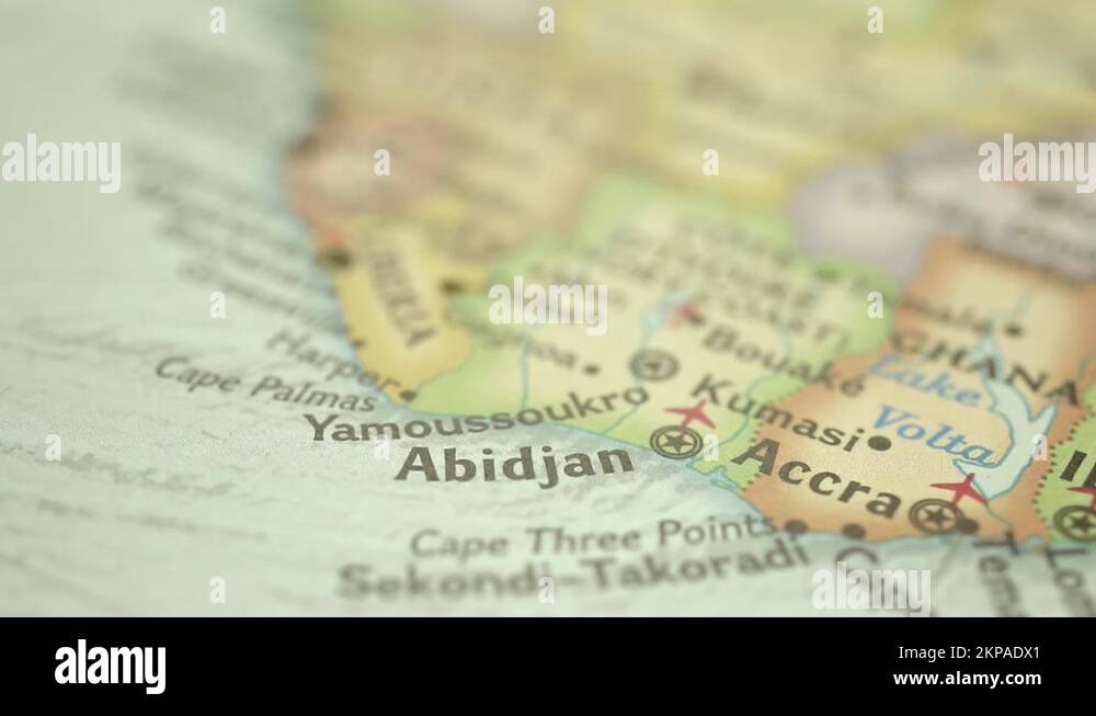 Map of abidjan Stock Videos & Footage - HD and 4K Video Clips - Alamy